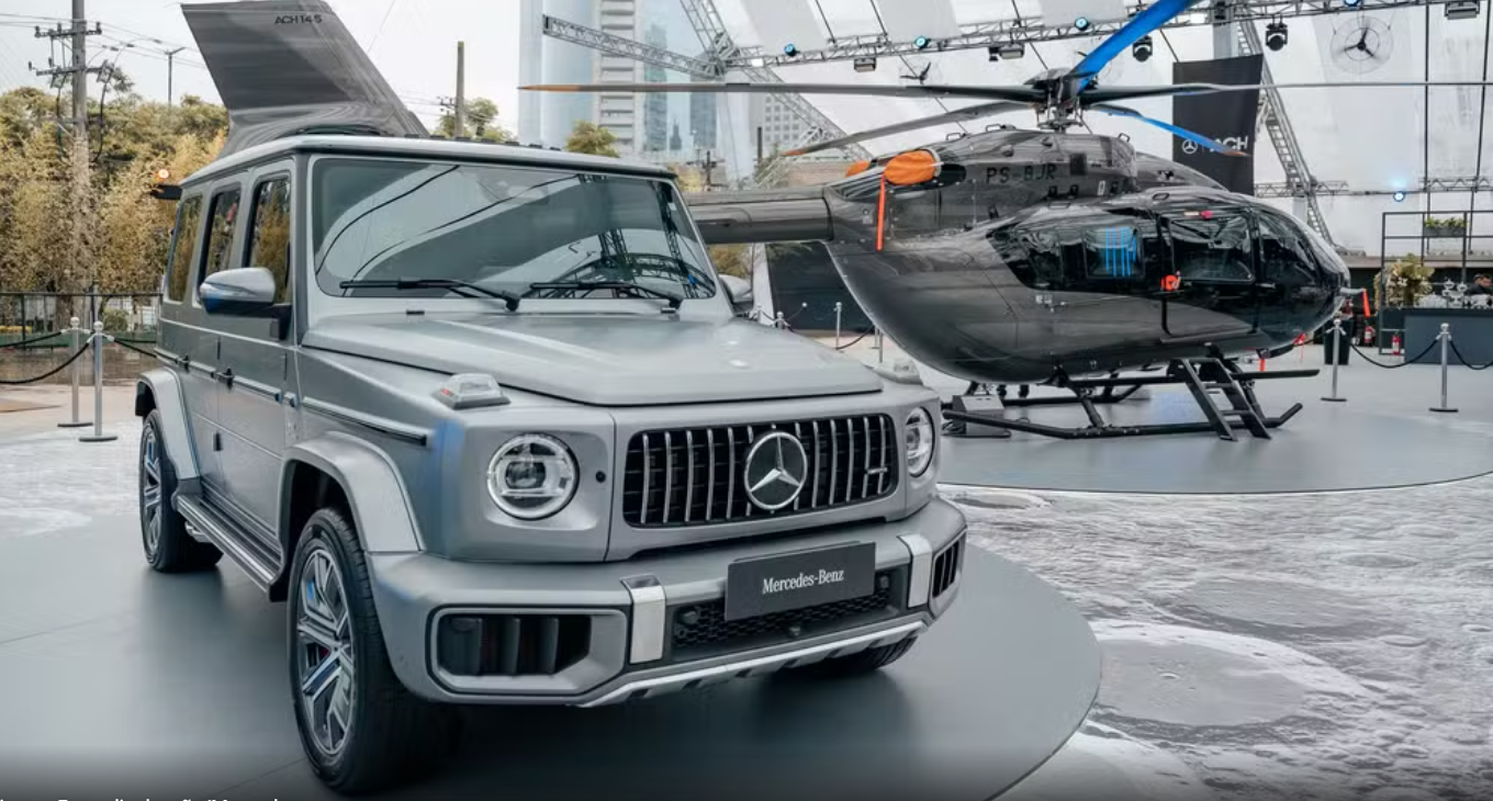Mercedes e Airbus lançam helicóptero de luxo ACH145 por US$ 15 milhões ...