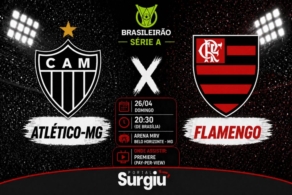 Atlético-MG x Flamengo: onde assistir, horário e escalações pelo ...