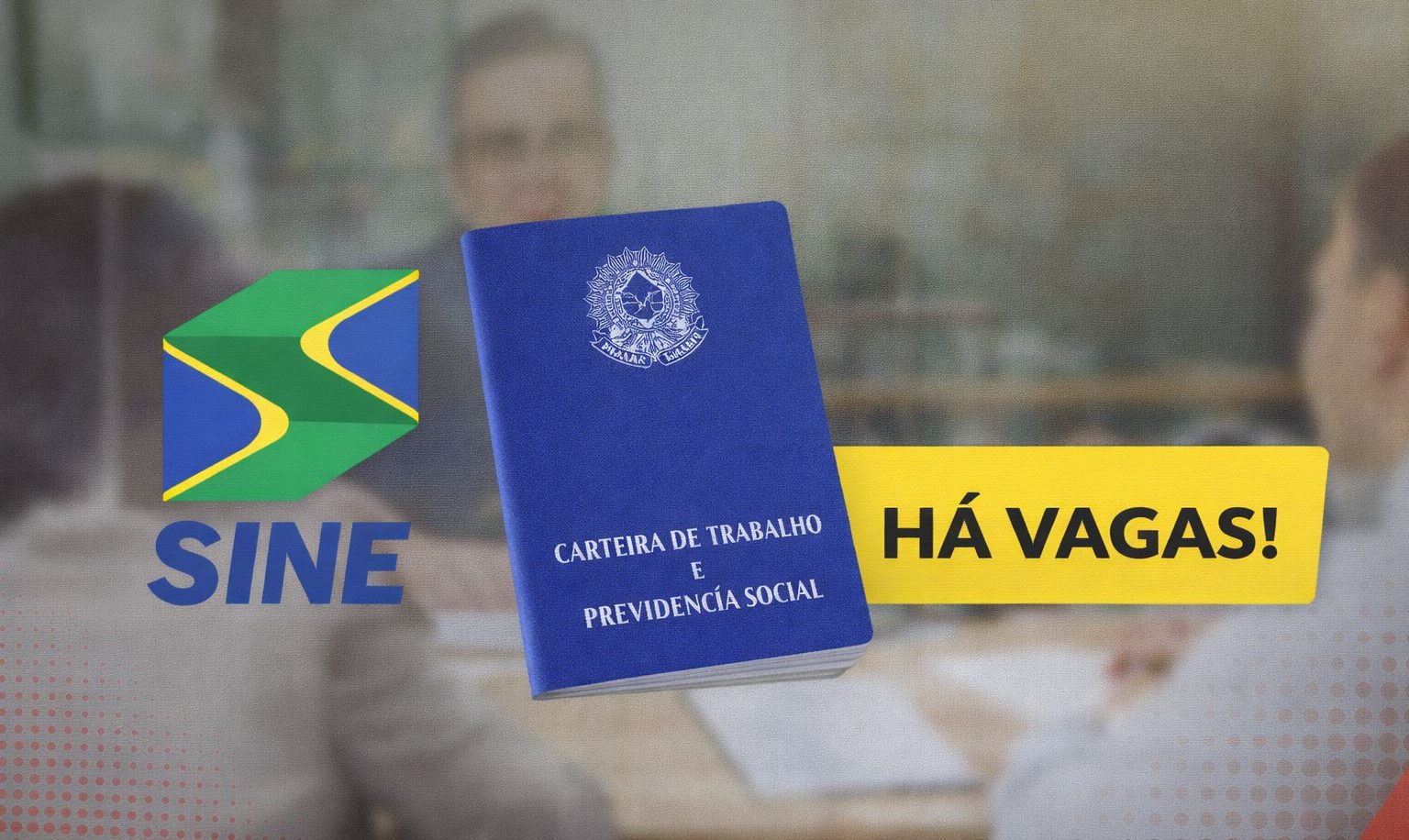 Sine divulga vagas de empregos em Paraiso