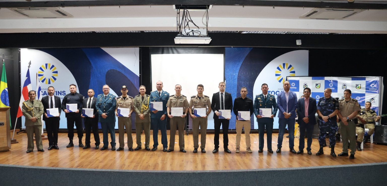 Casa Militar do Tocantins forma turma de segurança