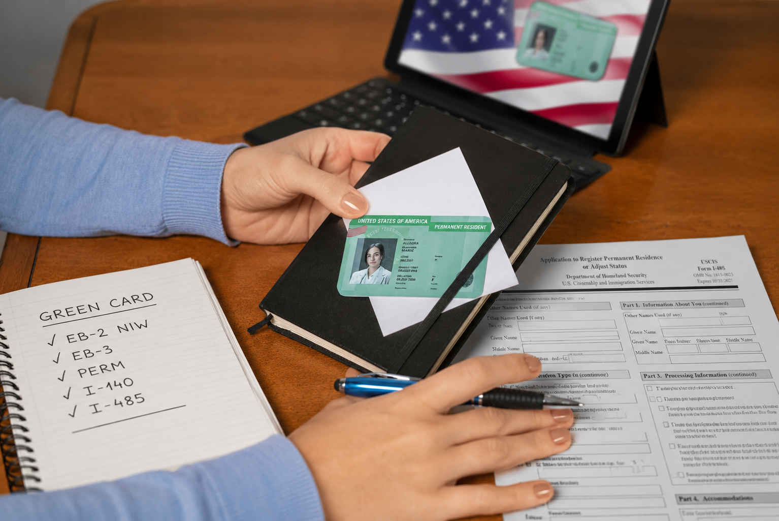 EUA confirmam 186 mil green cards por emprego
